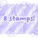 Anime Style Perspective Pose Stamps Procreate Brush Set - Body Guide ...