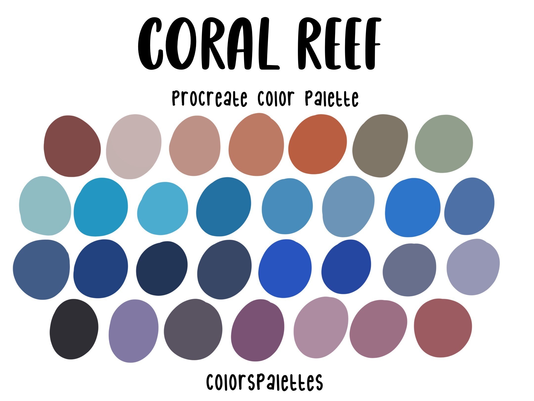 Coral Reef Color Swatch