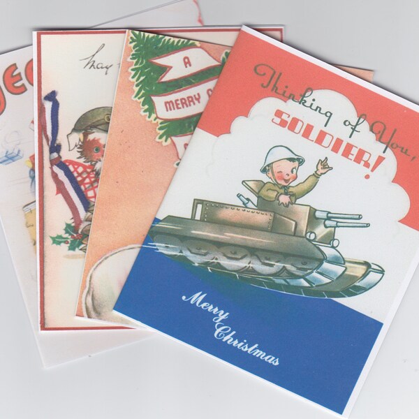 Ww2 Christmas Cards - Etsy