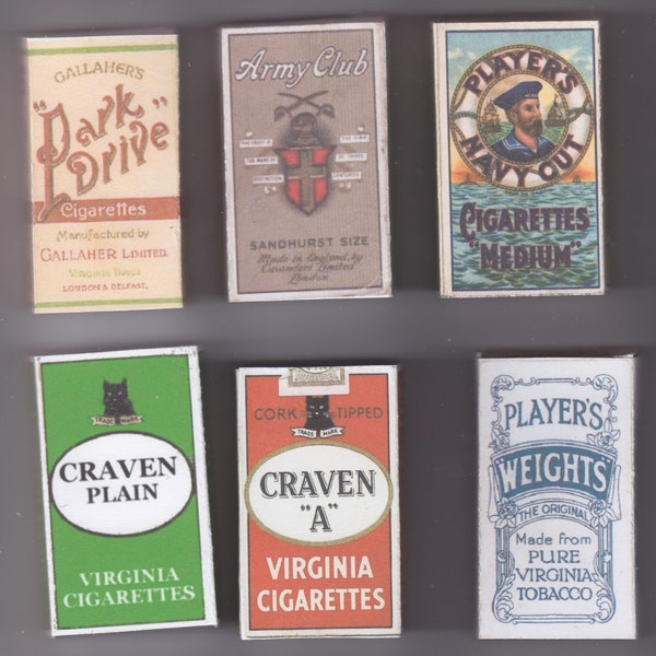 Empty Cigarette Packs - Etsy