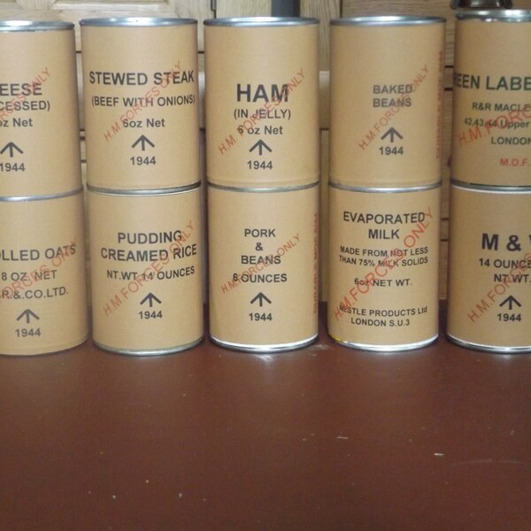 Printable Food Label - Etsy UK