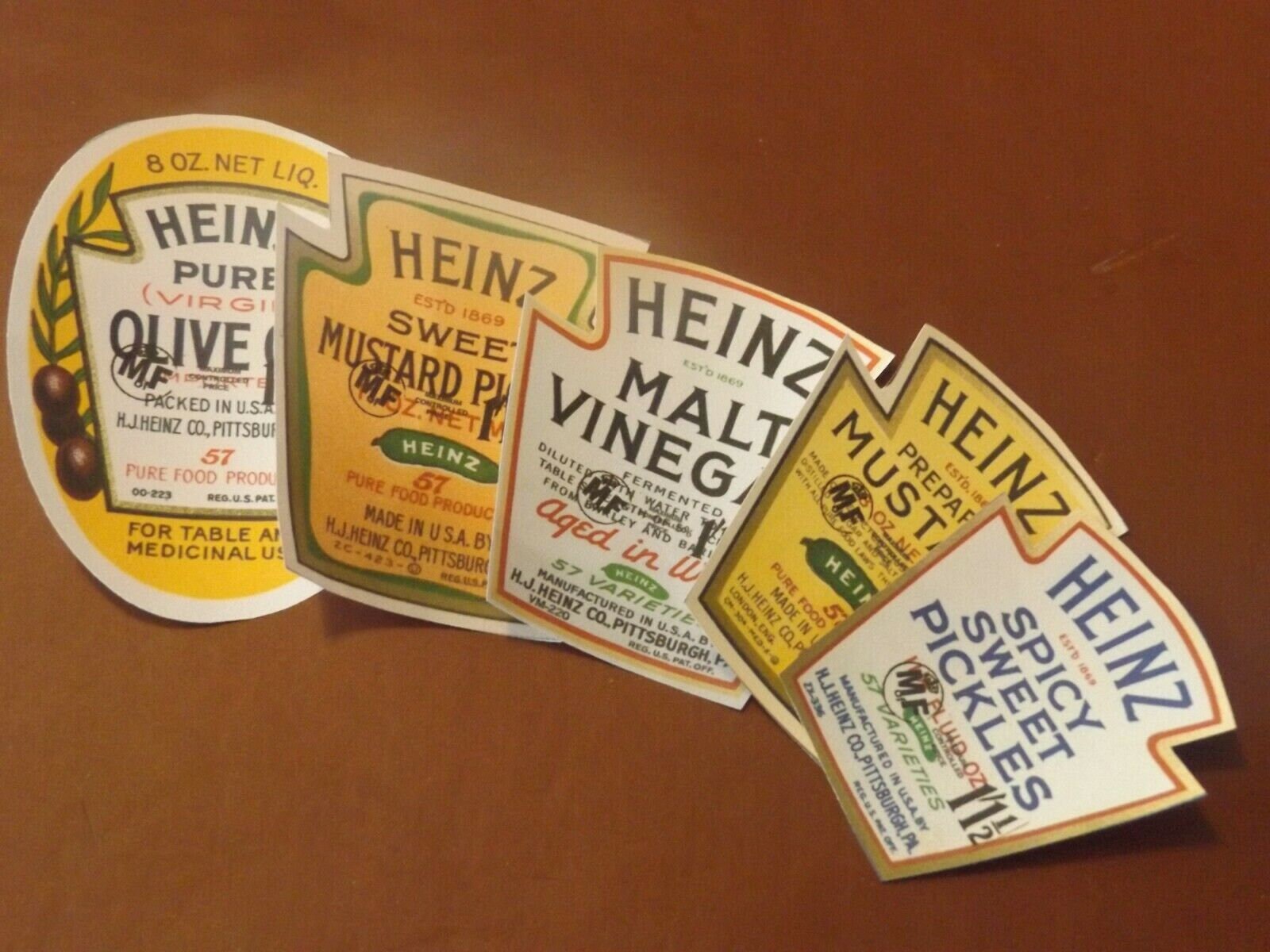 Set of 30 REPRODUCTION WW2 Era Heinz Can and Jar Labels - Etsy UK
