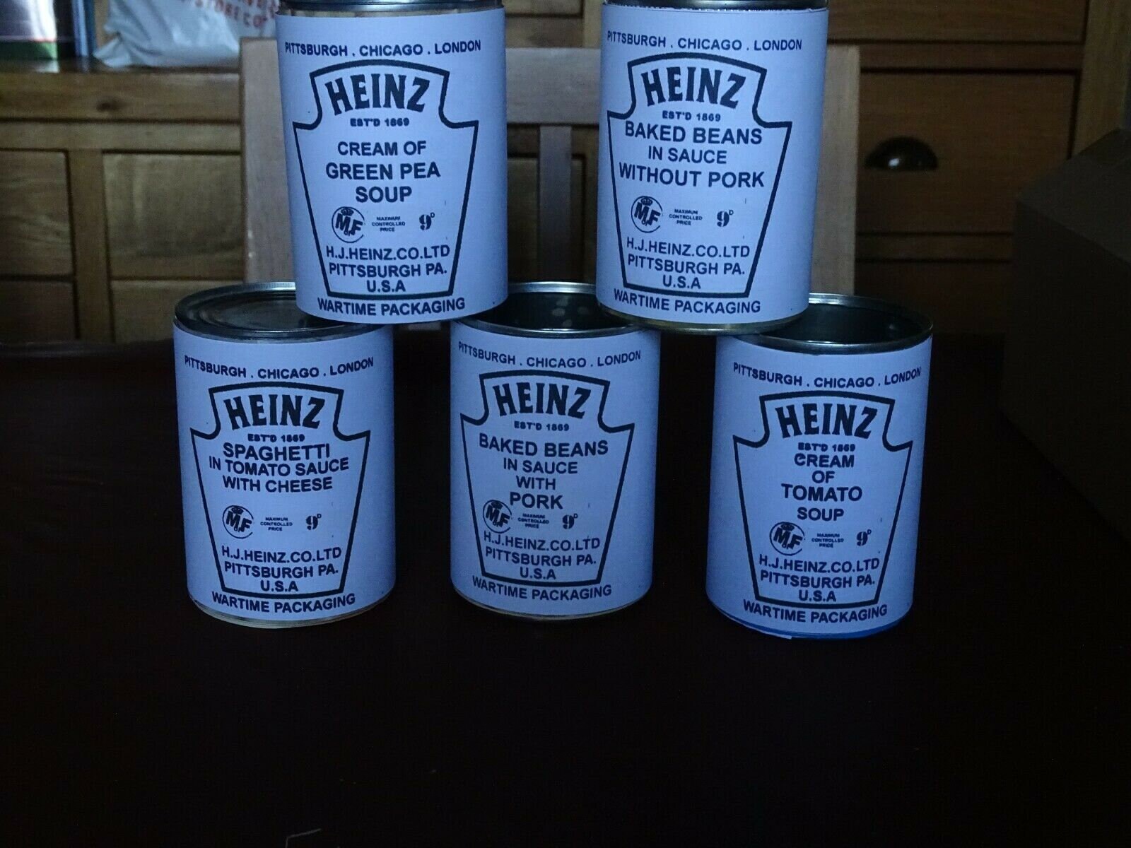 Set of 30 REPRODUCTION WW2 Era Heinz Can and Jar Labels - Etsy UK