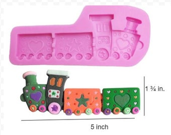 Train Silicone Mold - Etsy