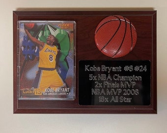 Kobe Bryant Plaque - Etsy