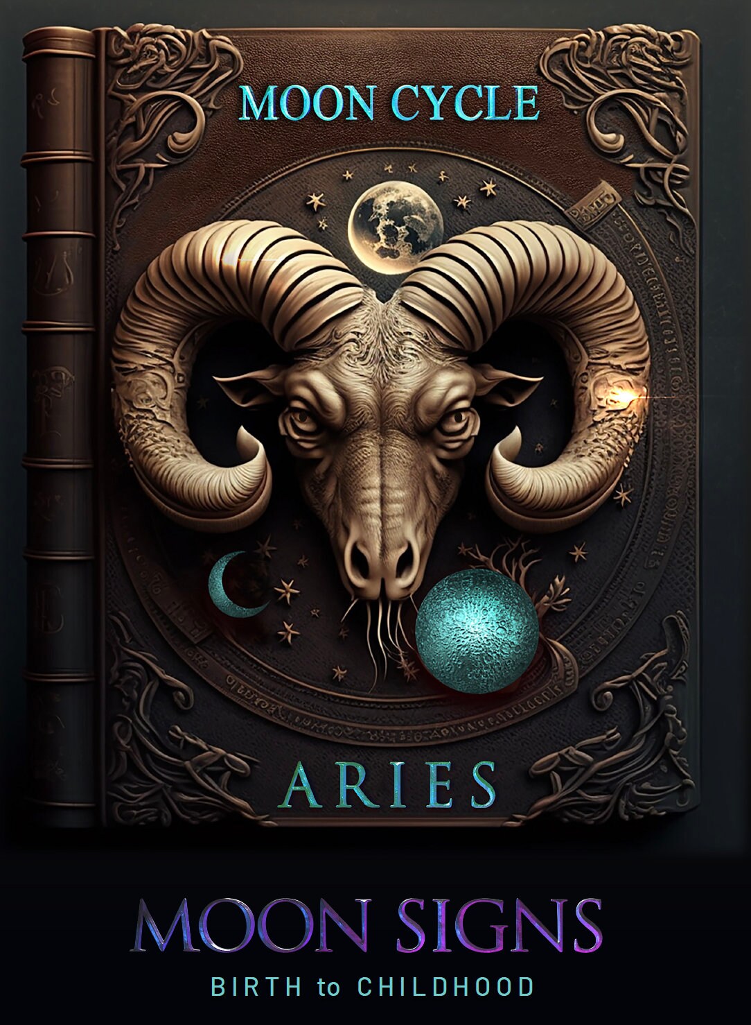 Moon 'mood' Chart With Moon Cycle Observational Guide for Your Child ...