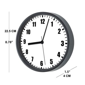 Cheerleading Clock 9' Wall Clock - Etsy