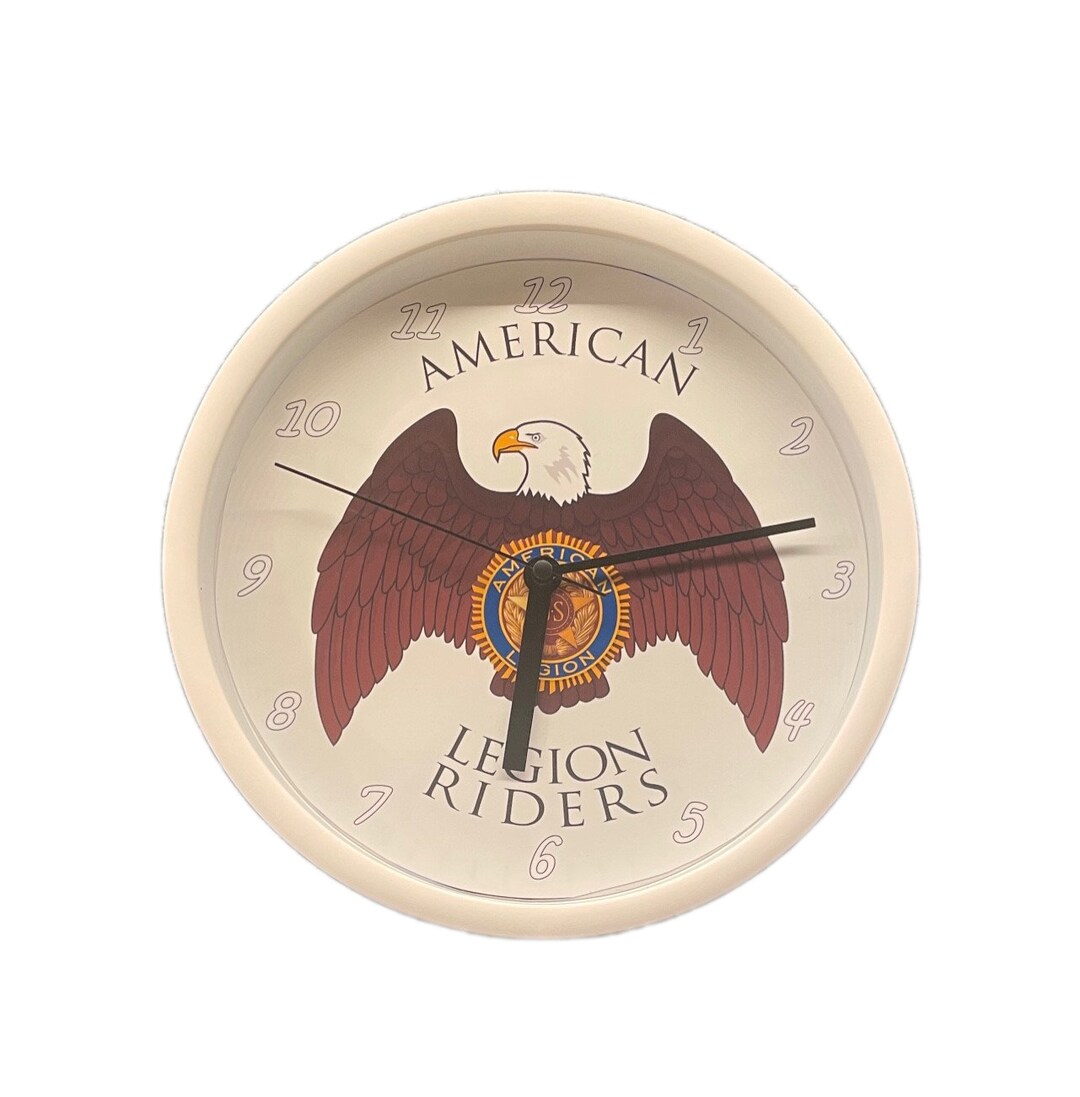 American Legion Riders 9" Wall Clock - Etsy