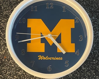 Michigan Wall Clock | Etsy
