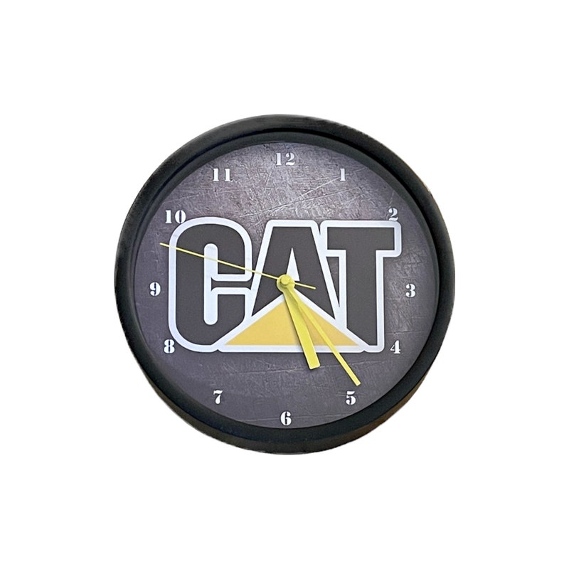 Cat Wall Clock - Etsy