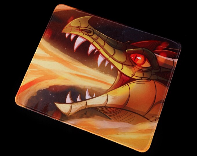 Fire Dragon - Mousepad - Etsy