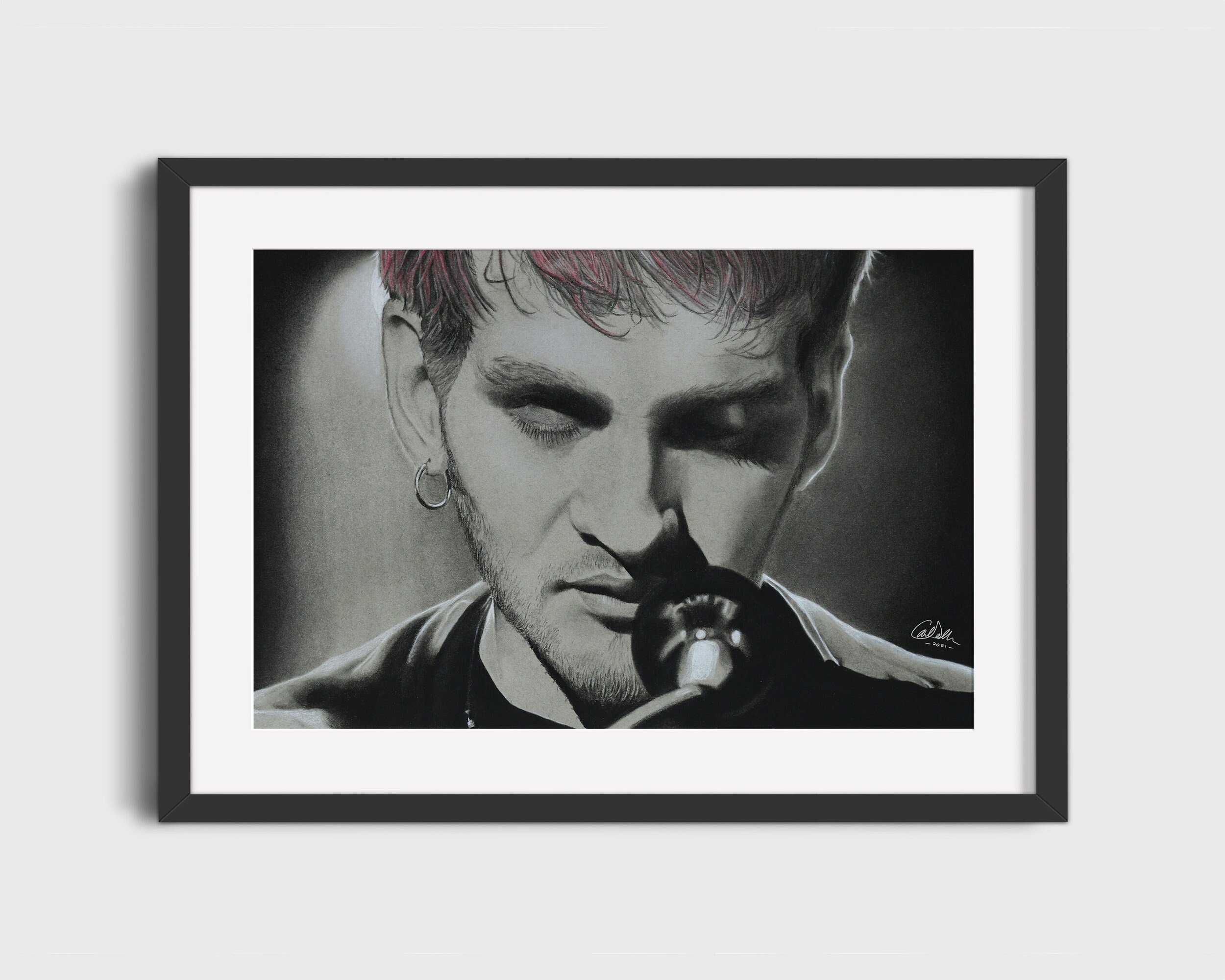Layne Staley ART Print, Charcoal, Signed and Numbered - Etsy