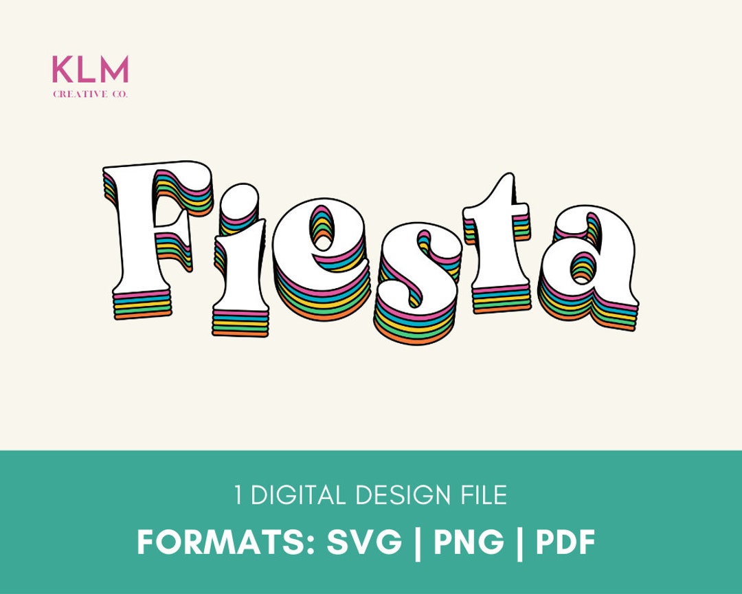 Fiesta Colorful svg / Fiesta Letters Clipart / SA Fiesta svg / Texas ...