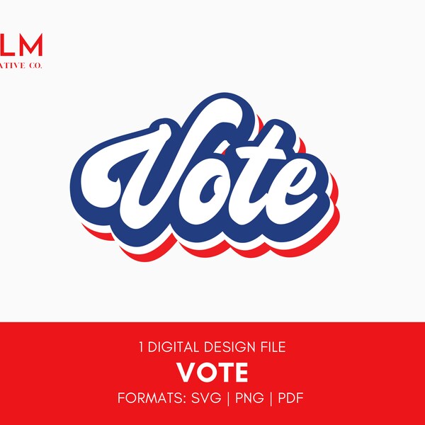 Vote Svg - Etsy