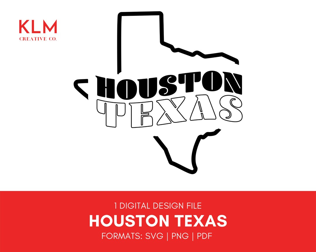 Houston Texas Svg | Houston Texas Clipart | Houston Svg | Houston TX ...
