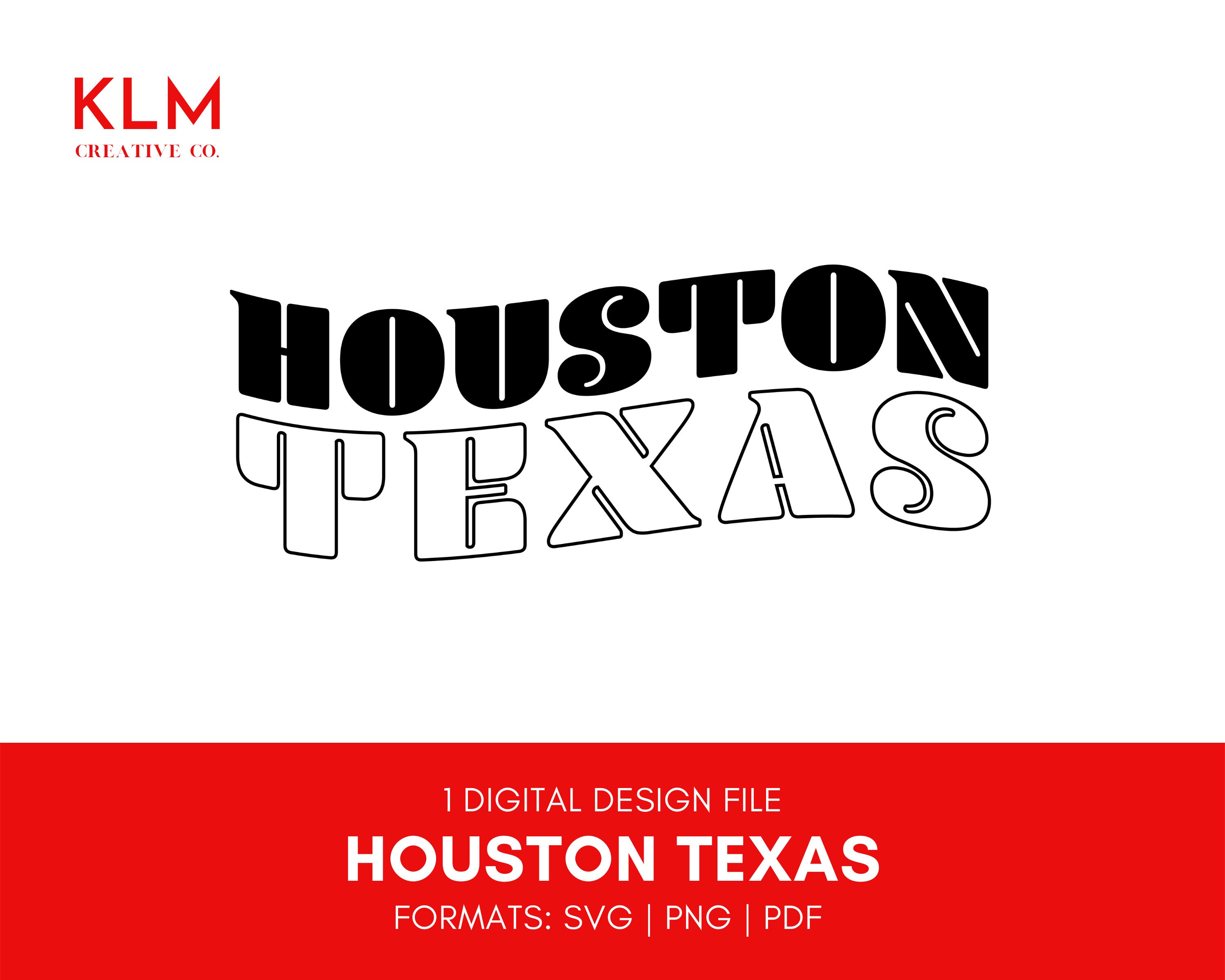 Houston Texas Svg Houston Texas Clipart Houston Svg - Etsy