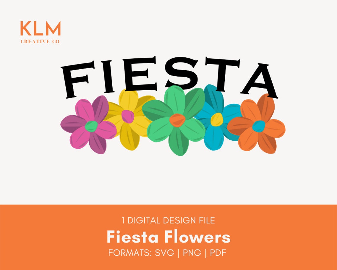 Fiesta Flower Crown Svg Fiesta Flower Crown Clipart Flower Crown Svg ...