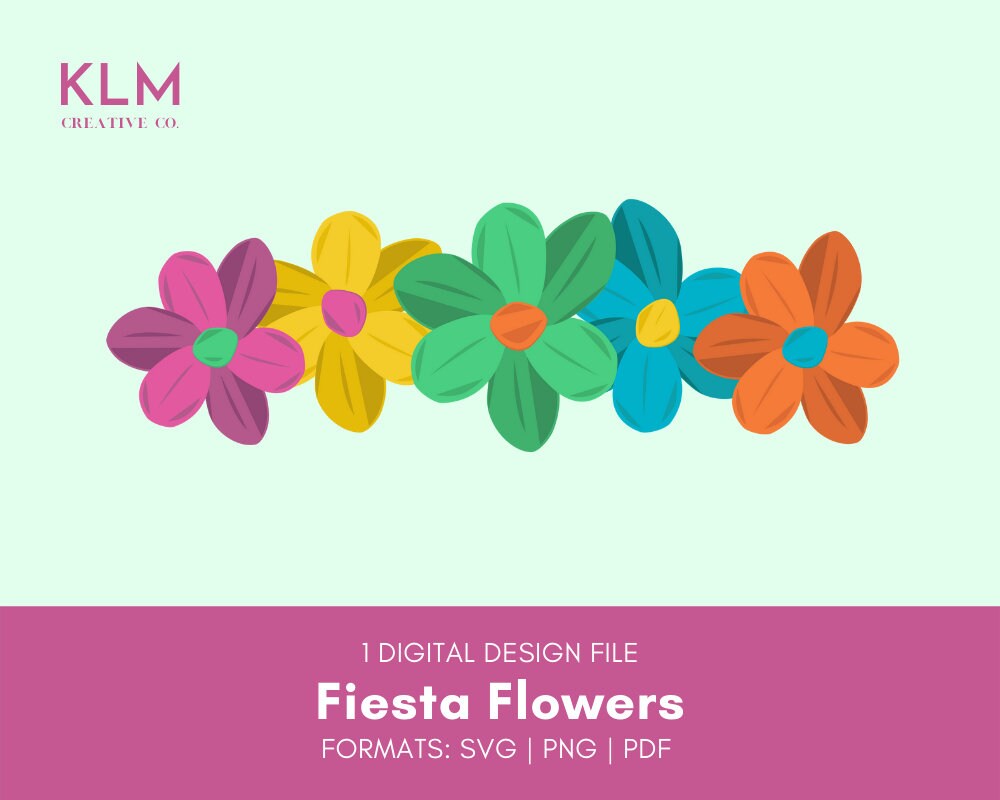 Fiesta Flower Clip Art