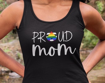 Proud Mom Pride Tank - Etsy
