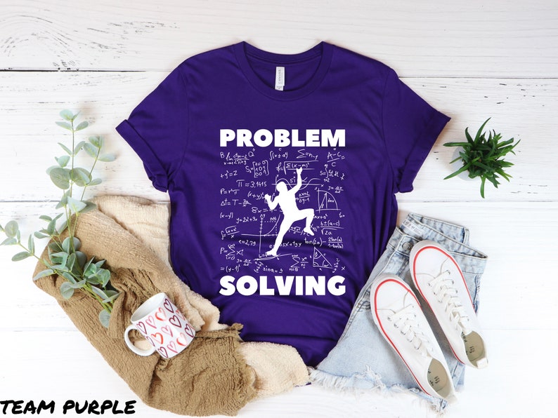 Rock Climbing T Shirt Bouldering Tee Problem Solving Sport - Etsy