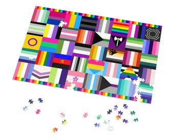 Jigsaw Puzzle Gay - Etsy