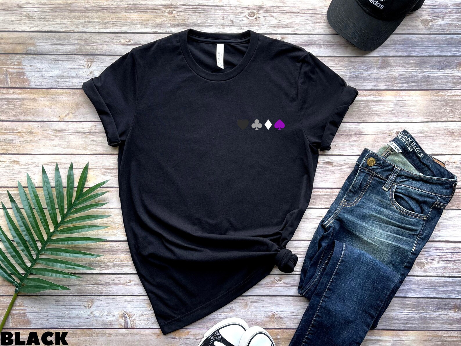 Asexual Shirt Subtle Asexual Pride Shirt Ace Pride Shirt | Etsy