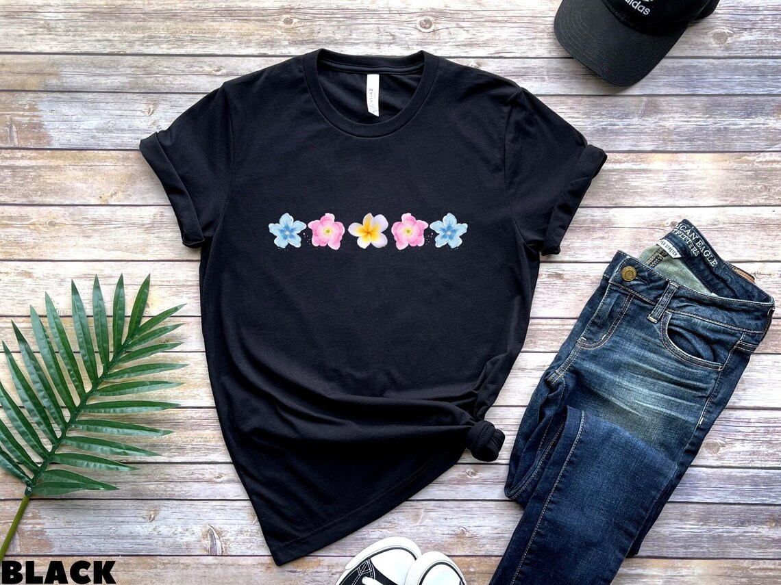 Subtle Transgender Pride T Shirt Flowers Transgender Shirt | Etsy