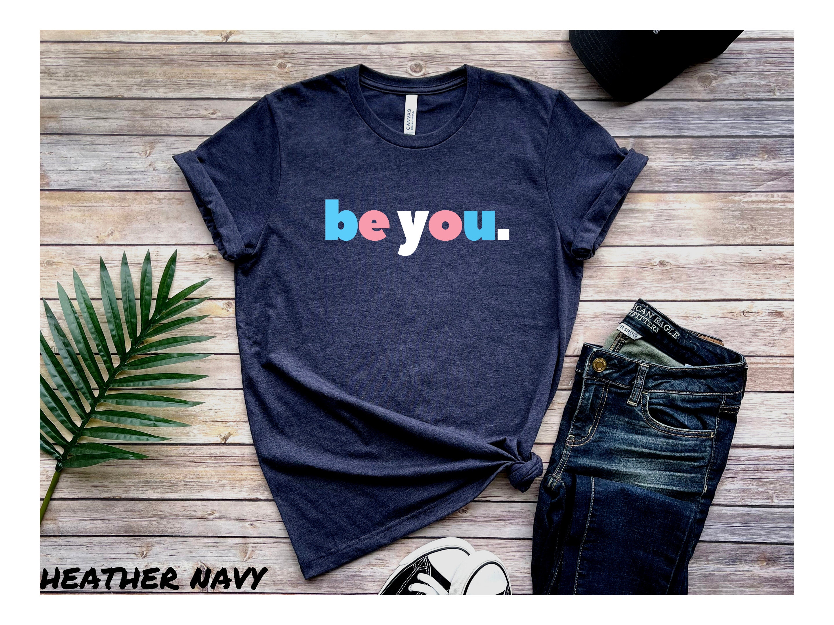 Transgender T Shirt Trans Rights Flag Be You Ftm Mtf Gift | Etsy