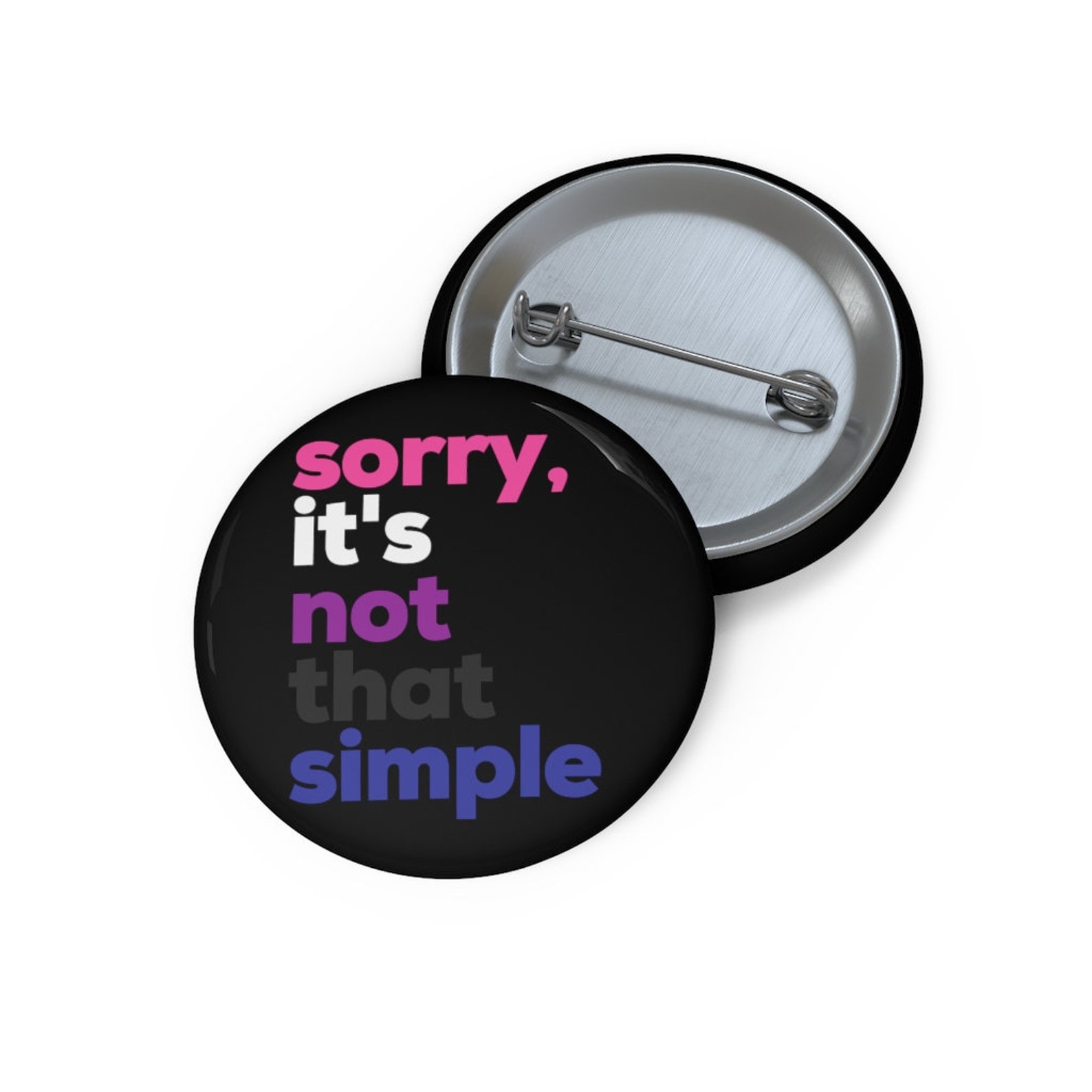 Genderfluid Pin Gender Fluid Pin Genderfluid Pin Button Etsy