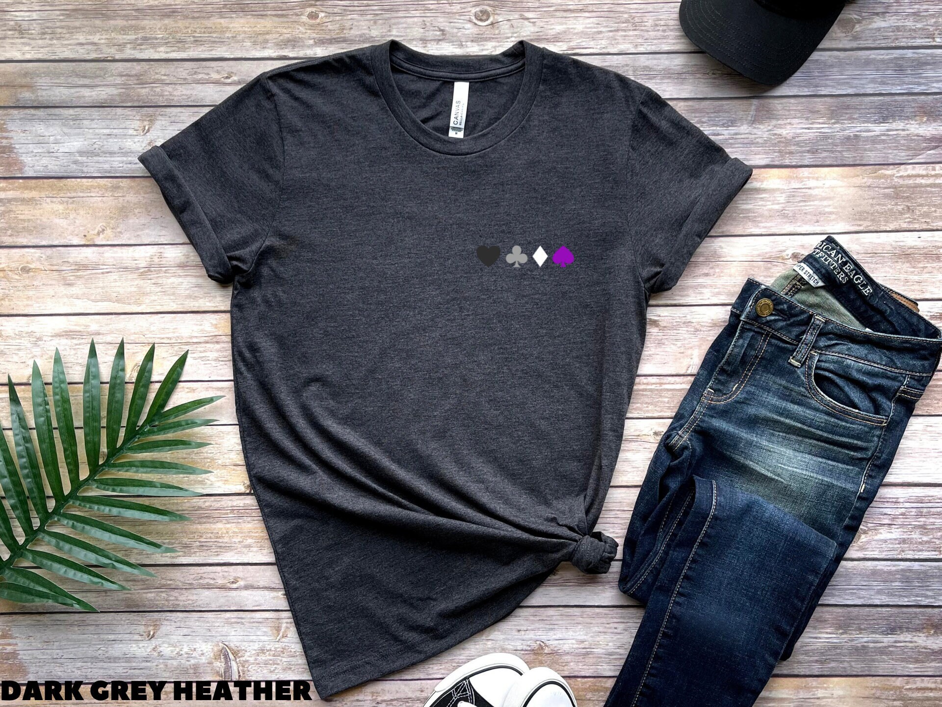Asexual Shirt Subtle Asexual Pride Shirt Ace Pride Shirt | Etsy