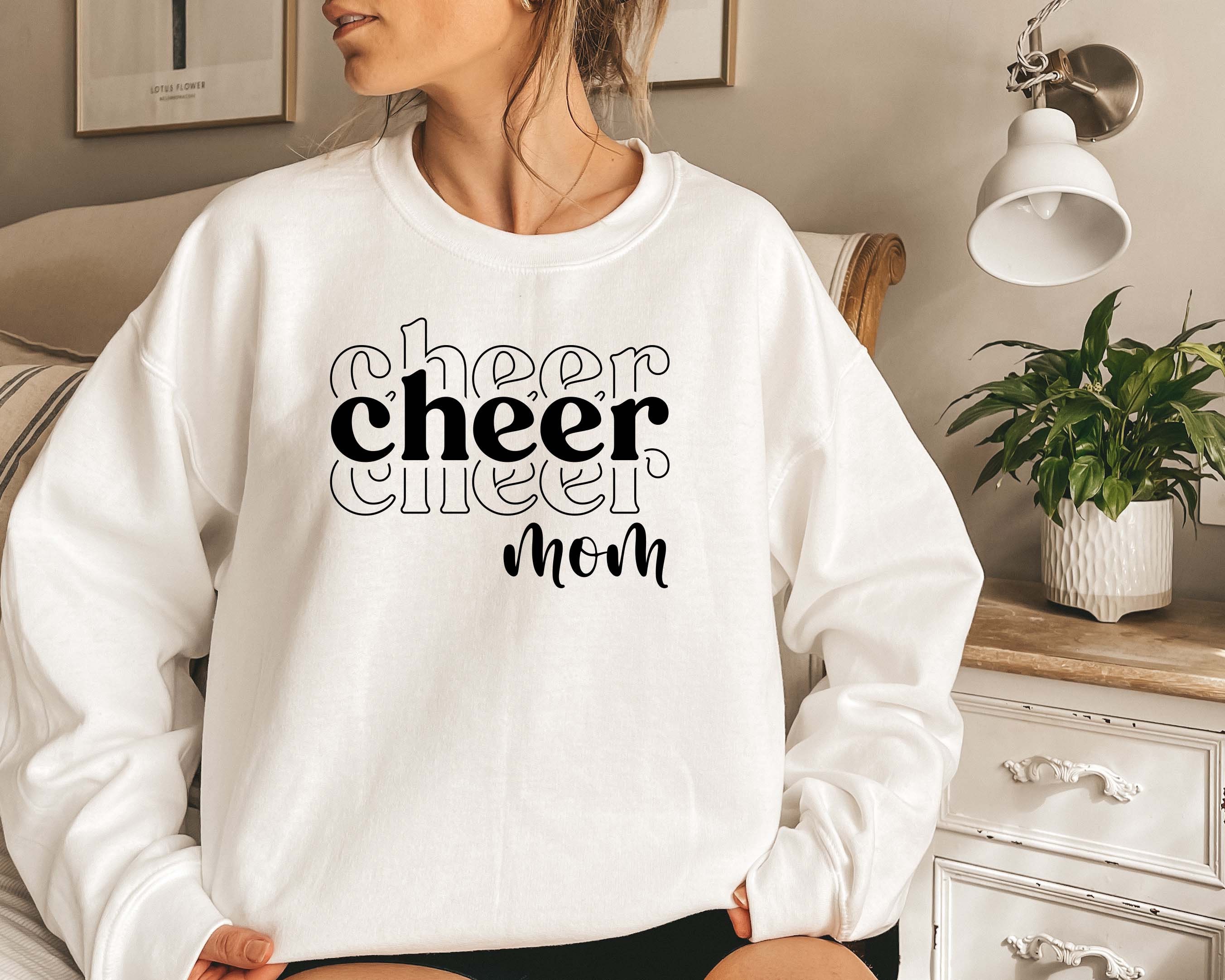 Cheer Mom Sweatshirt Cheer Mom Team Spirit Cheer Mom Shirt Etsy