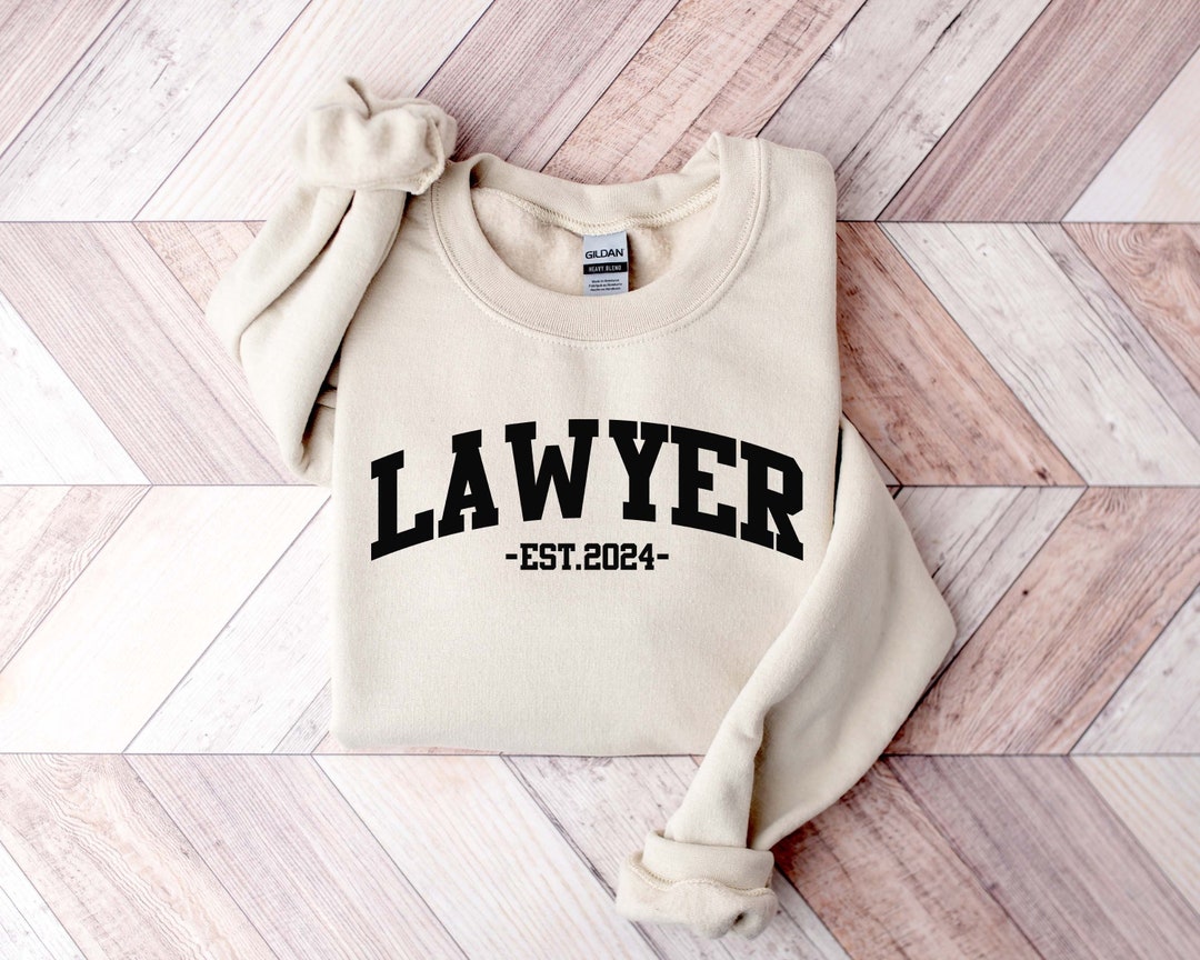 Custom Lawyer Sweatshirt, Lawyer Sweatshirt, Allegedly Sweatshirt, Law ...