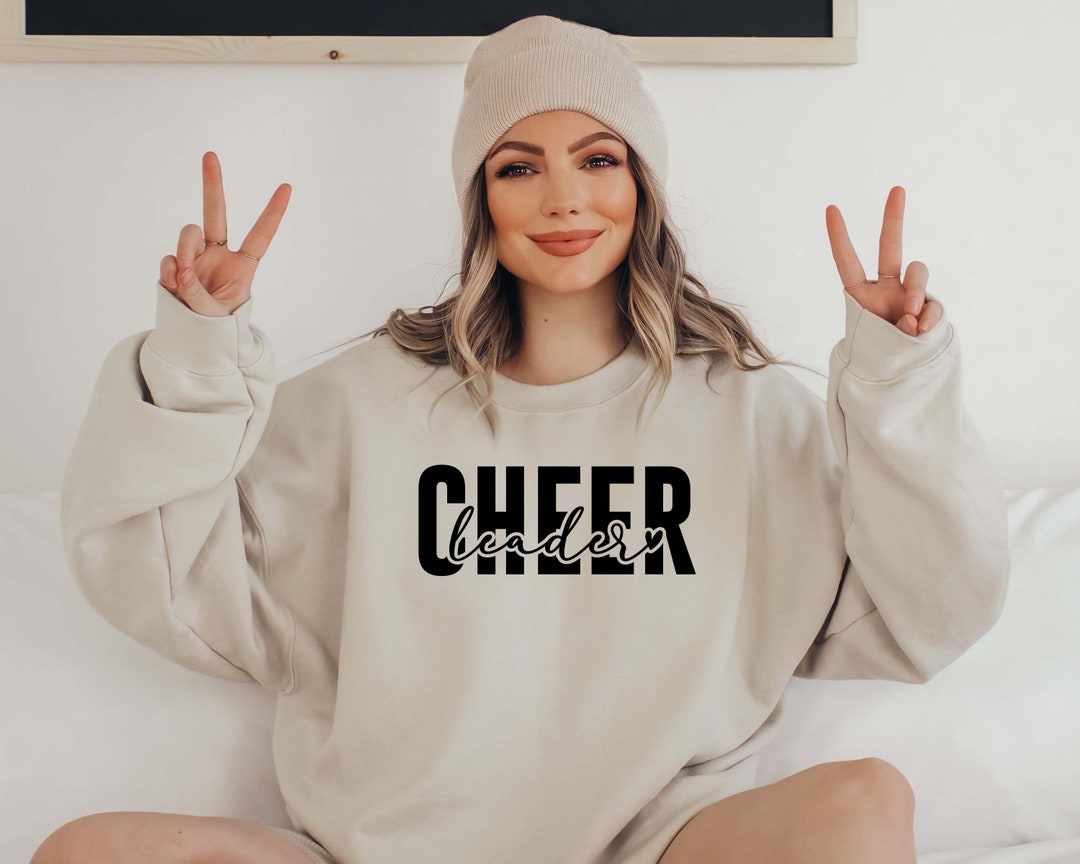 Cheerleader Sweatshirt, Squad Shirt, Cheer Sweatshirt, Sports Cheer ...