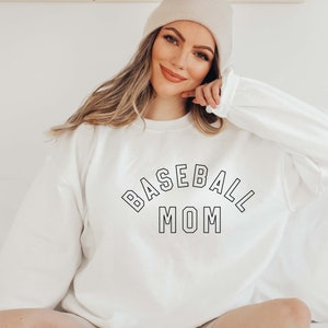 Baseball Mom Sweatshirt, Baseball, Sports Mom Shirt, Game Day Shirt ...