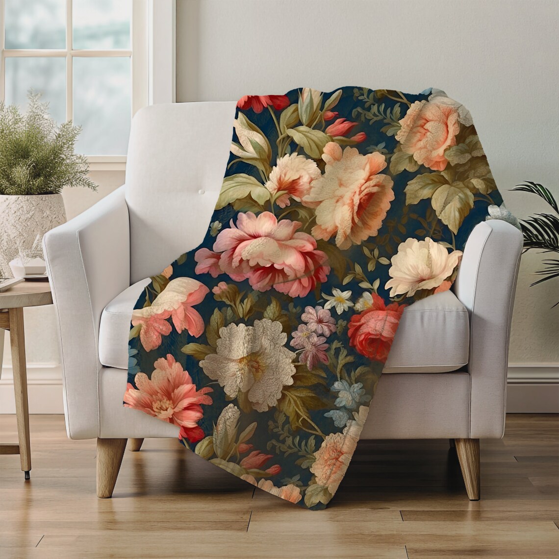 Grandma Core Blanket Soft and Warm Granny Chic Bedspread - Etsy