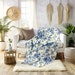 Grandma Core Decor Blanket Comforter Soft Granny Chic Bedspread Toile ...
