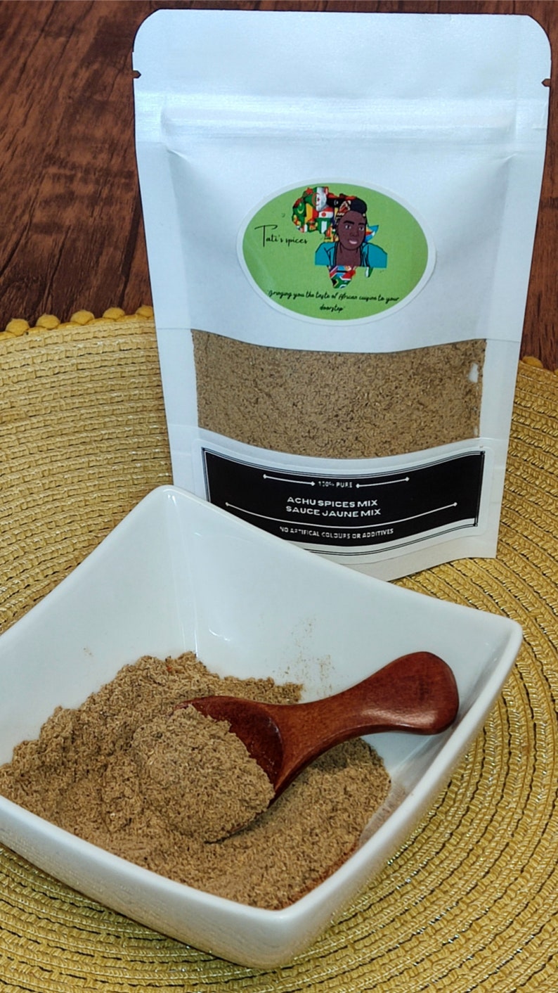 Achu Special Pack / Taro / Sauce Jaune / Cameroon Spices / Epices Du ...