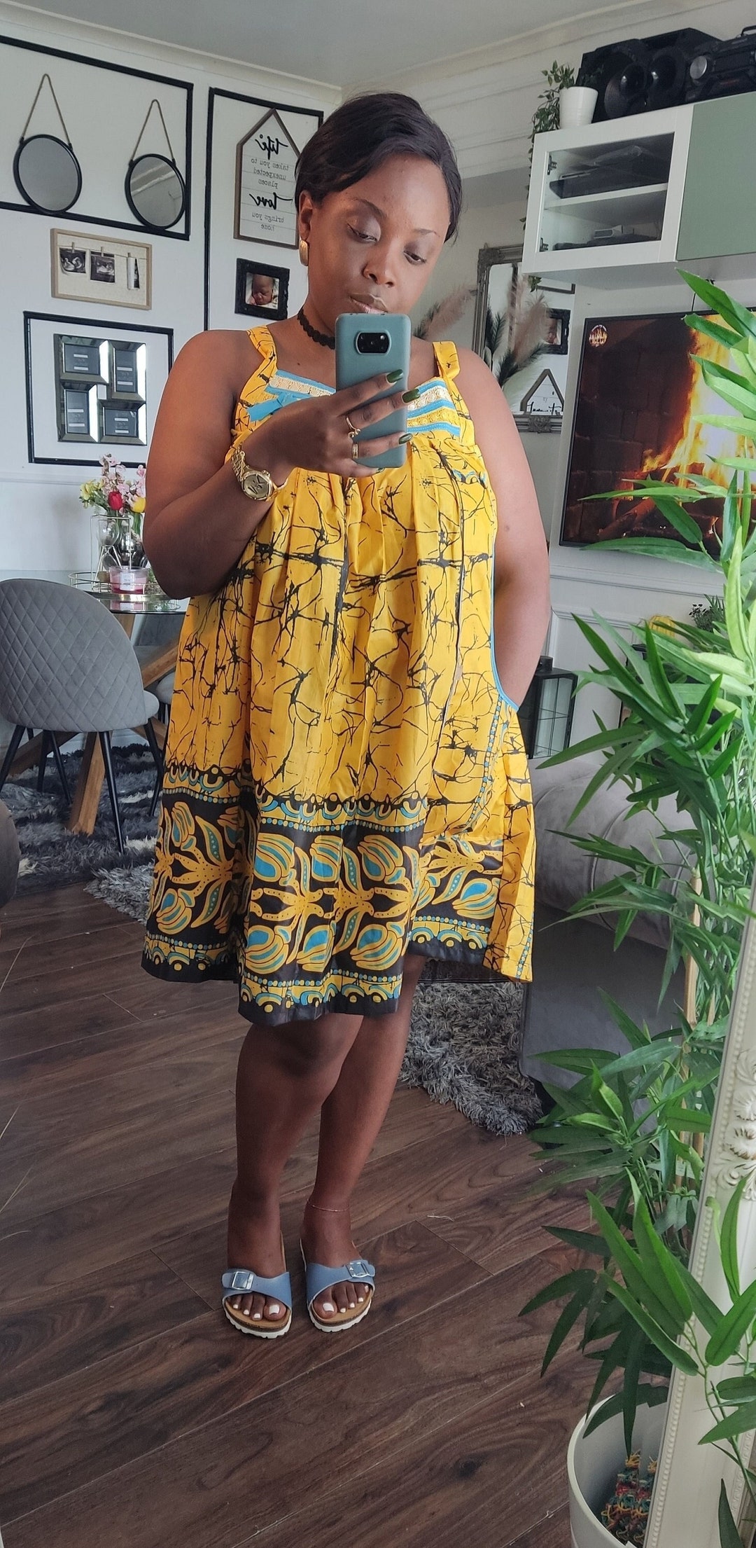 Ankara Summer Dress / African Print Dress / African Clothing / Summer ...