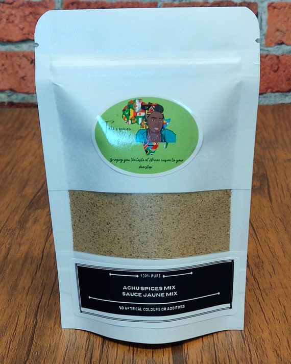 Achu Spice Mix / Taro / Sauce Jaune / Cameroon Spices / Epices | Etsy