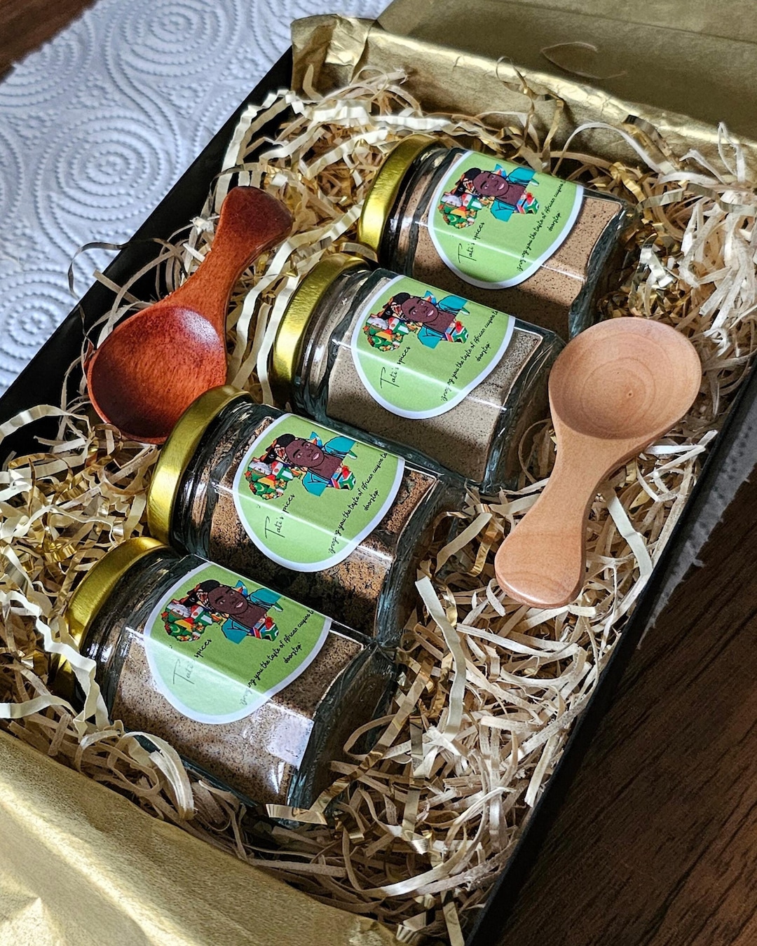 Handmade Spice Gift Box L Spices Selection Box L Seasoning Gift Set L ...