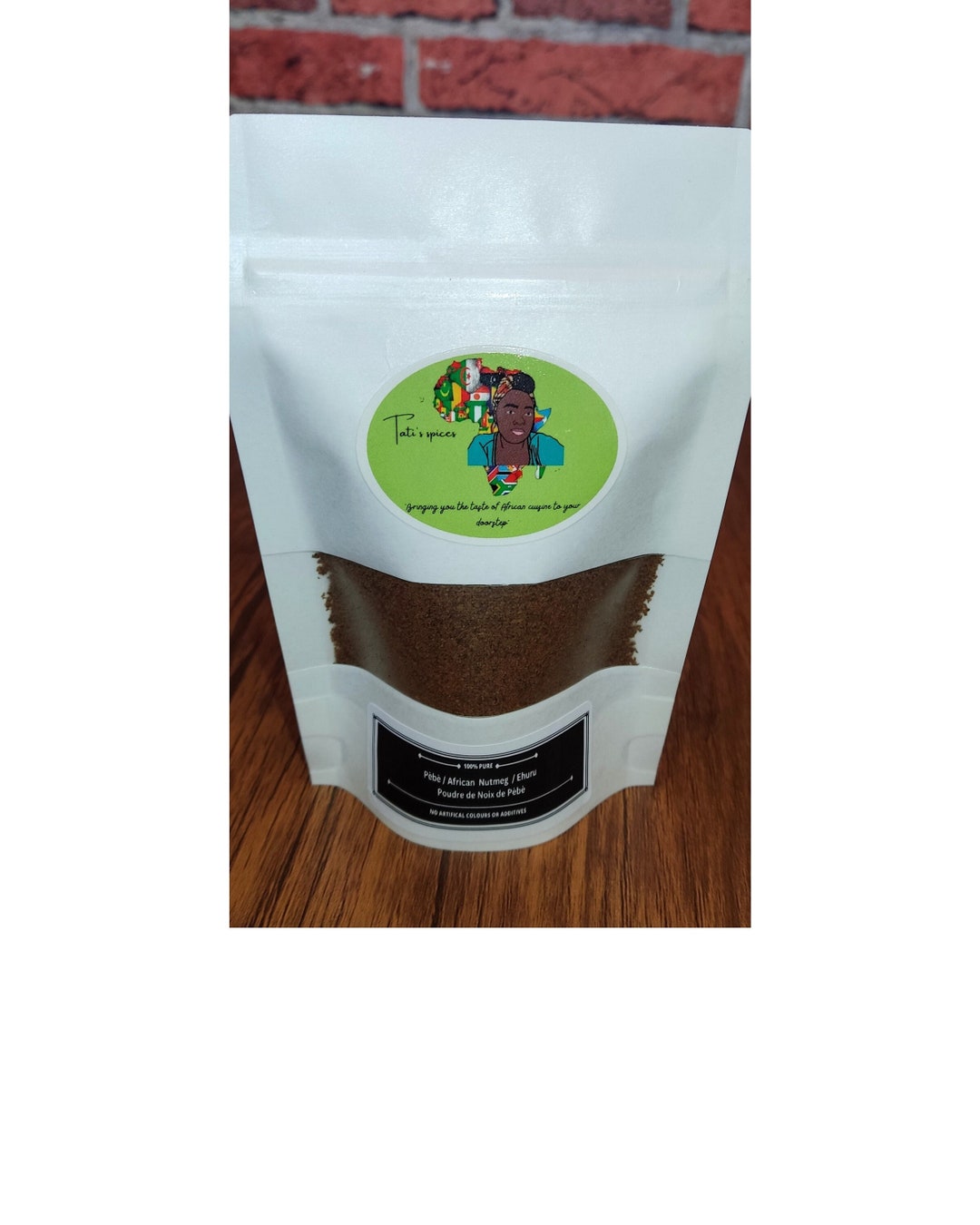 Ground African Nutmeg | Cameroon Pepper | Pèbè | Ehuru | Cameroon ...