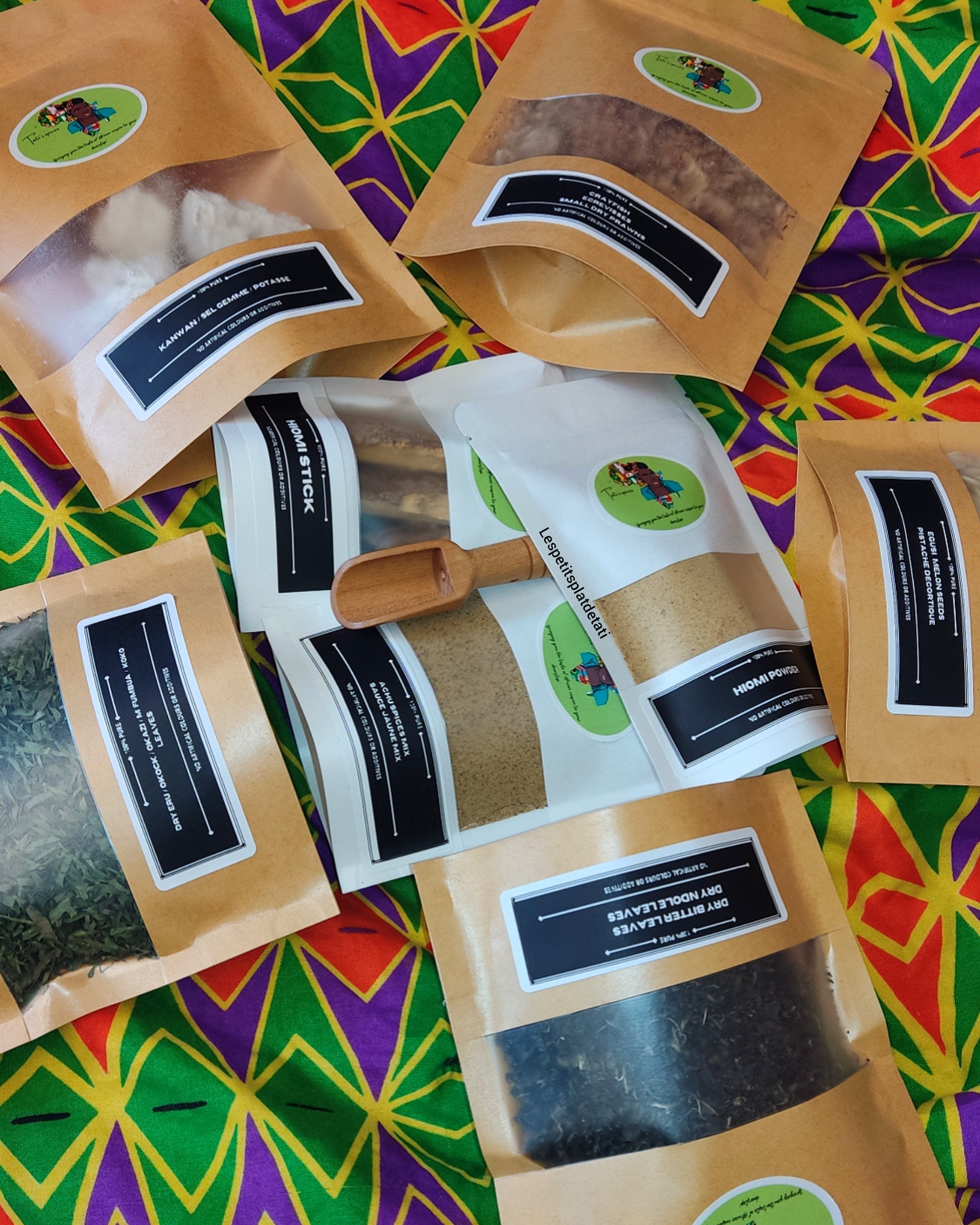 Eru Pack / Dry Eru Leaves / Crayfish / Cameroon Spices / Tatistore. - Etsy