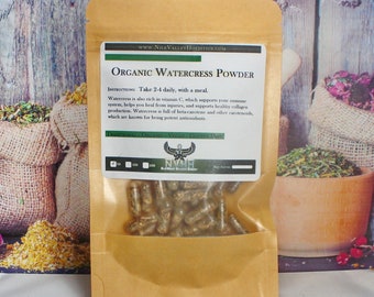 Watercress Capsules - Etsy