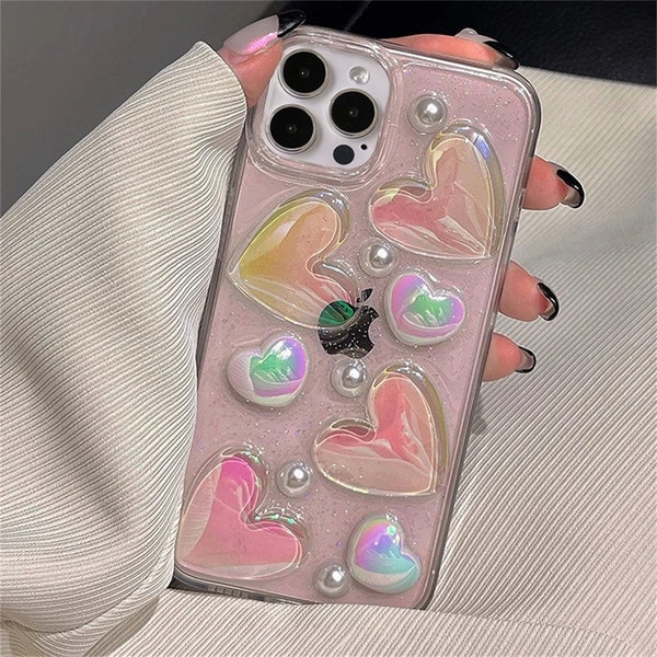 Heart iPhone Case - Etsy