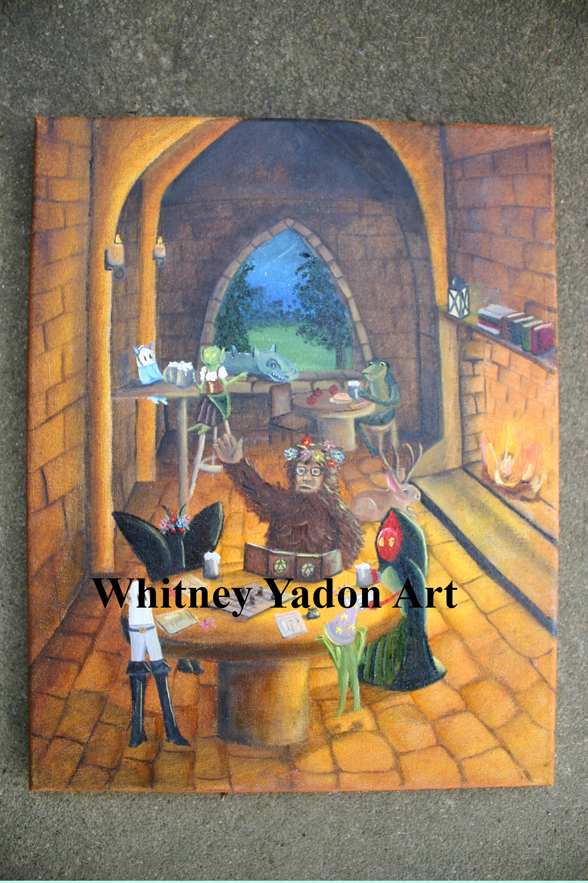 Cryptids Playing Dungeons and Dragons, DND, Roll for Initiative ...