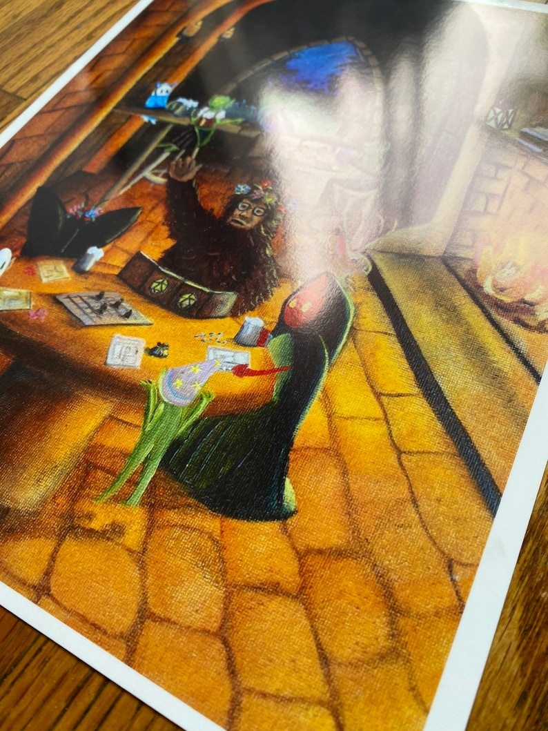 Cryptids Playing Dungeons and Dragons, DND, Roll for Initiative ...