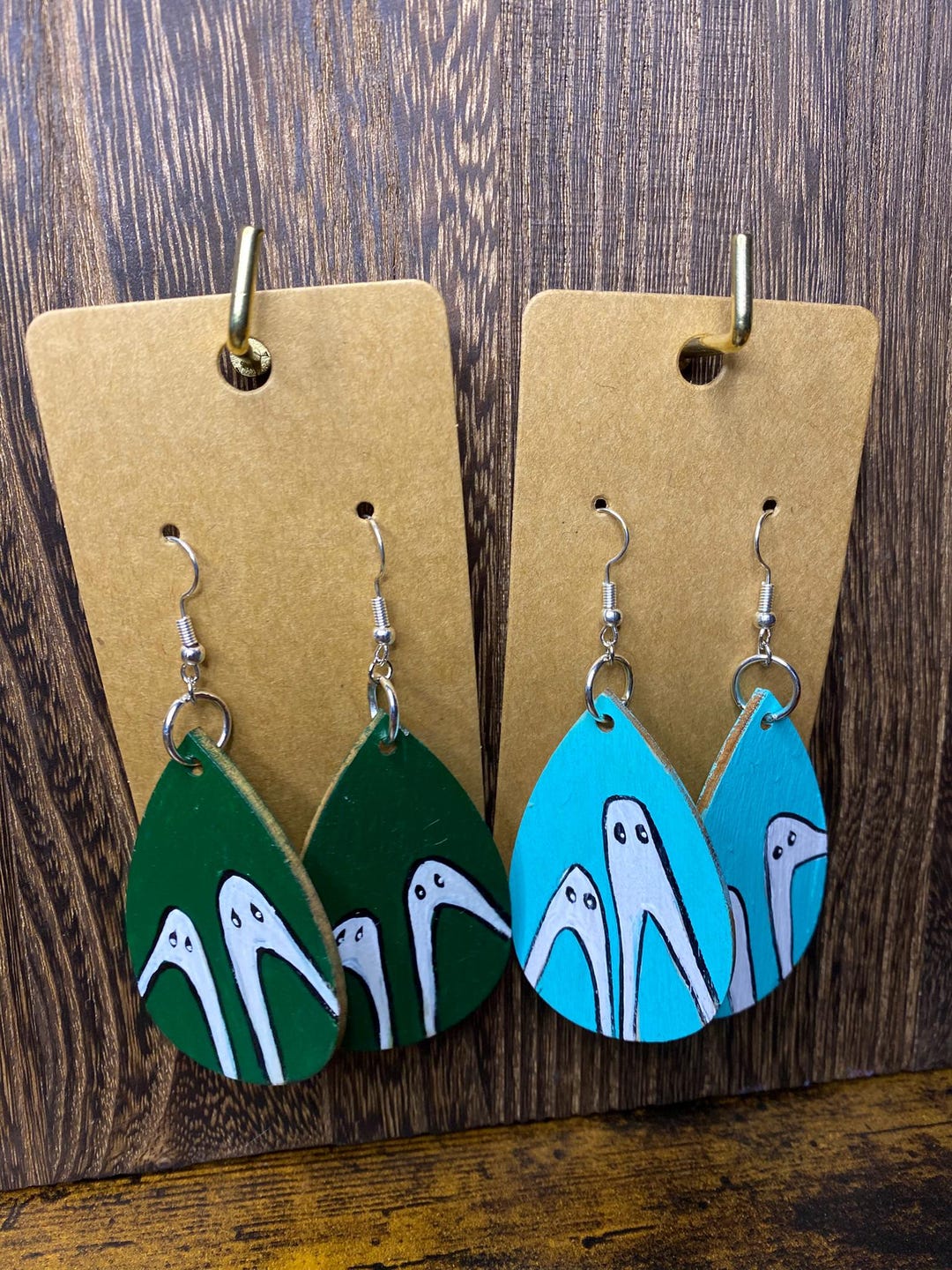 Fresno Nightcrawler Earrings, Cryptid Earrings, Cryptid Jewelry ...