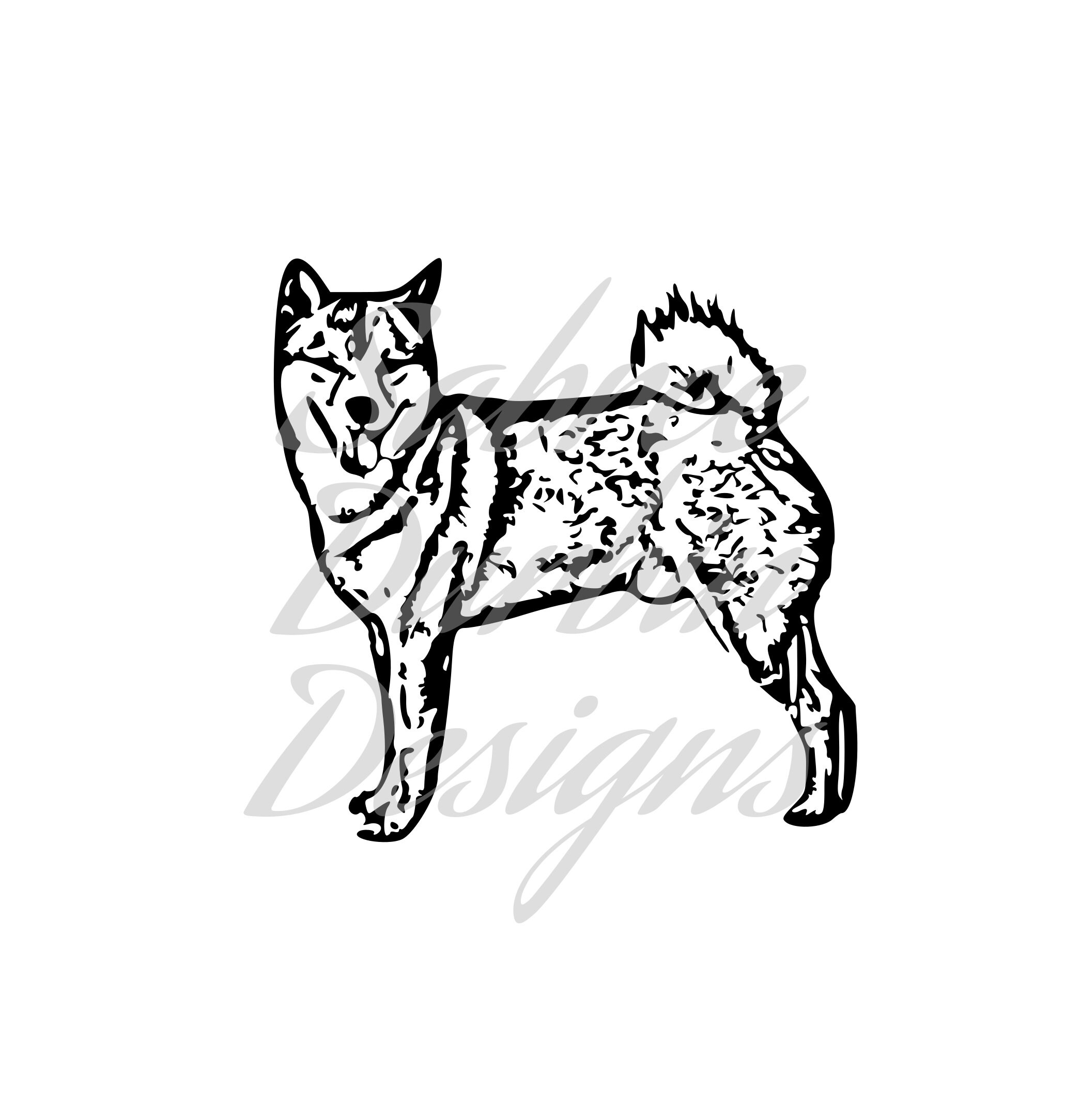 Sheba Inu Dog Digital Download SVG and PNG Files Included - Etsy