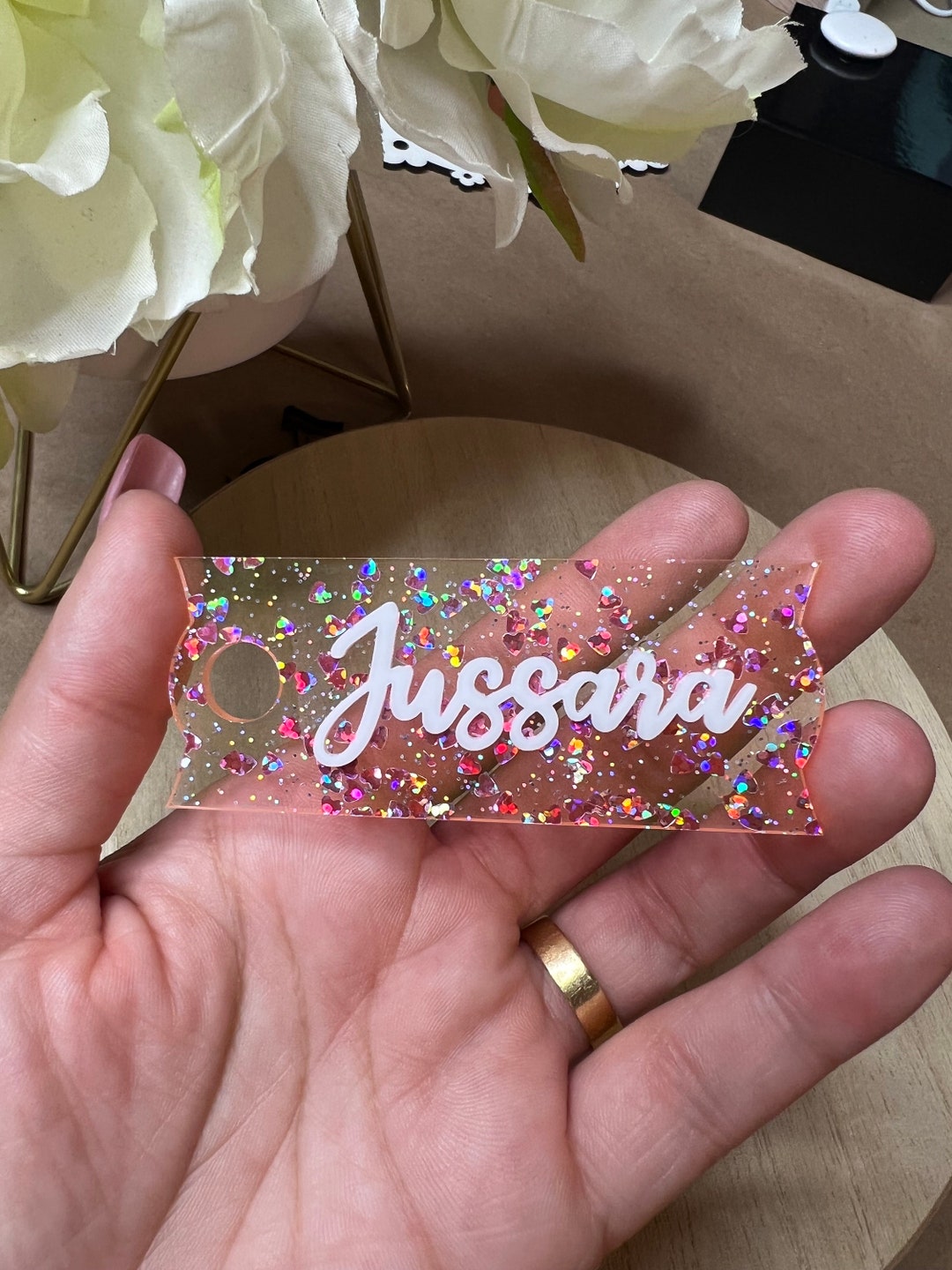 40 Oz Cup Topper, Acrylic Topper for Tumbler, Personalized Tumbler ...