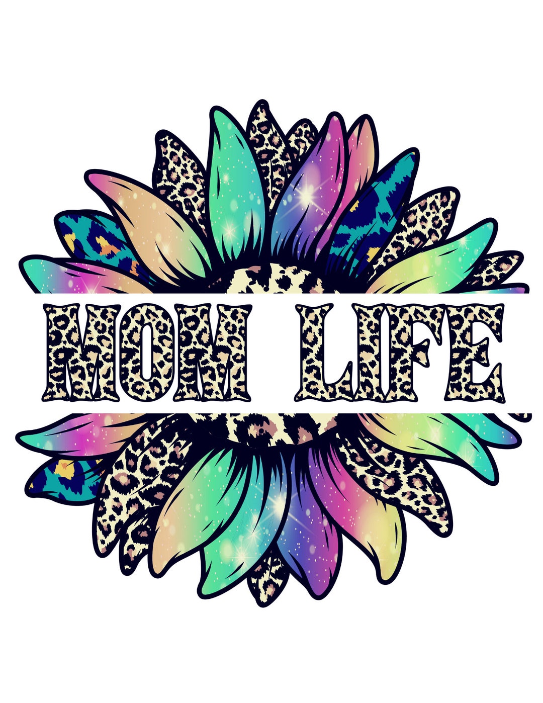 Mom Life T-shirt Design Png - Etsy